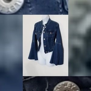 Jackets & Coats | Bell Sleeves Jean Jacket | Poshmark